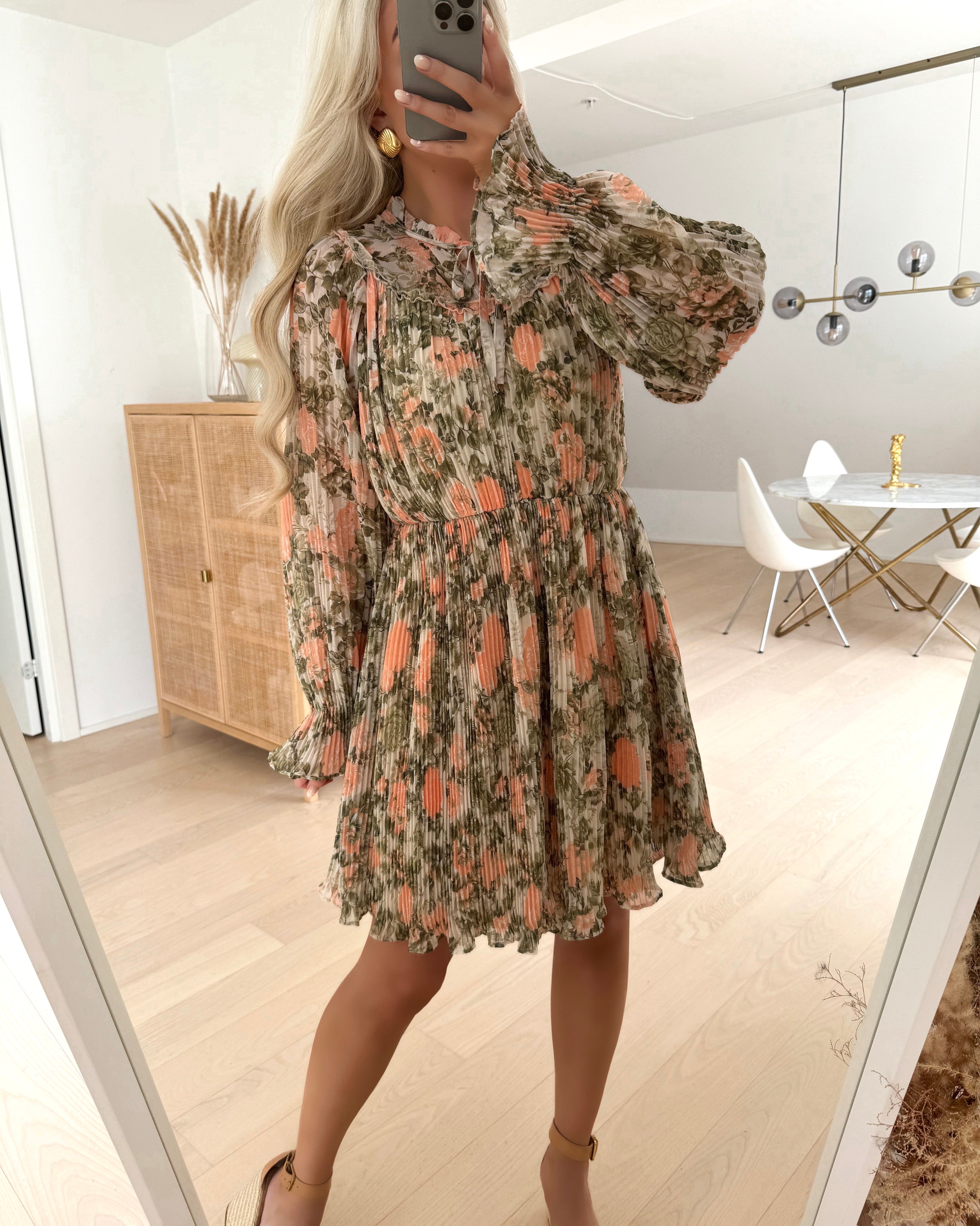 Y.A.S kjole paige ls birch/paige print – Dressforsuccess